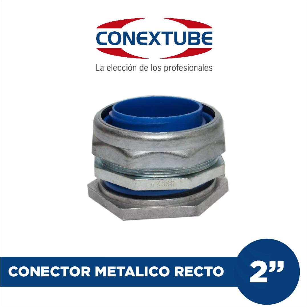 Conector Met.Recto M 2. BSC c/Tu | Electro Universo