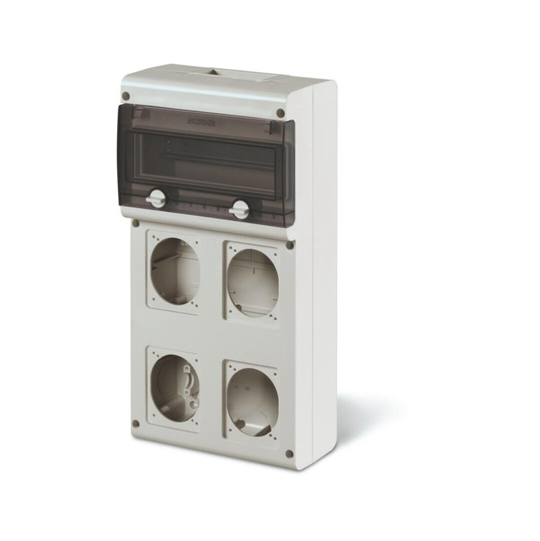 Gab. BLOCK IP66 p/Tomas 10DIN+ 2x16+2x32 | Electro Universo