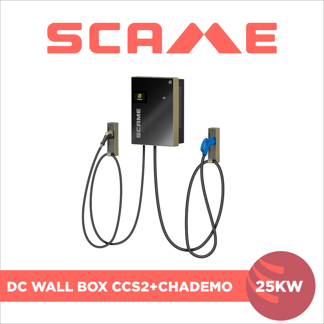 WALLBOX DC 25KW CCS2+CHAdeMO | Electro Universo