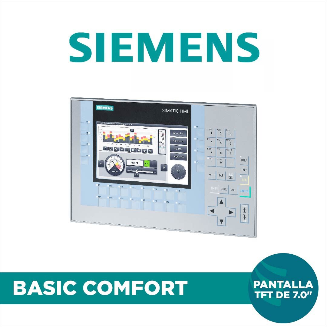 Panel Kp 700 Comfort-7" Teclas, 2048Tags c/2 Pto** | Electro Universo